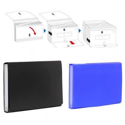 Pentel Expanding Organizer A4 im Akkordeon-Stil